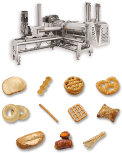 Suppliers of Pretzel Production Line Mixing Equipment | Exact Mixing